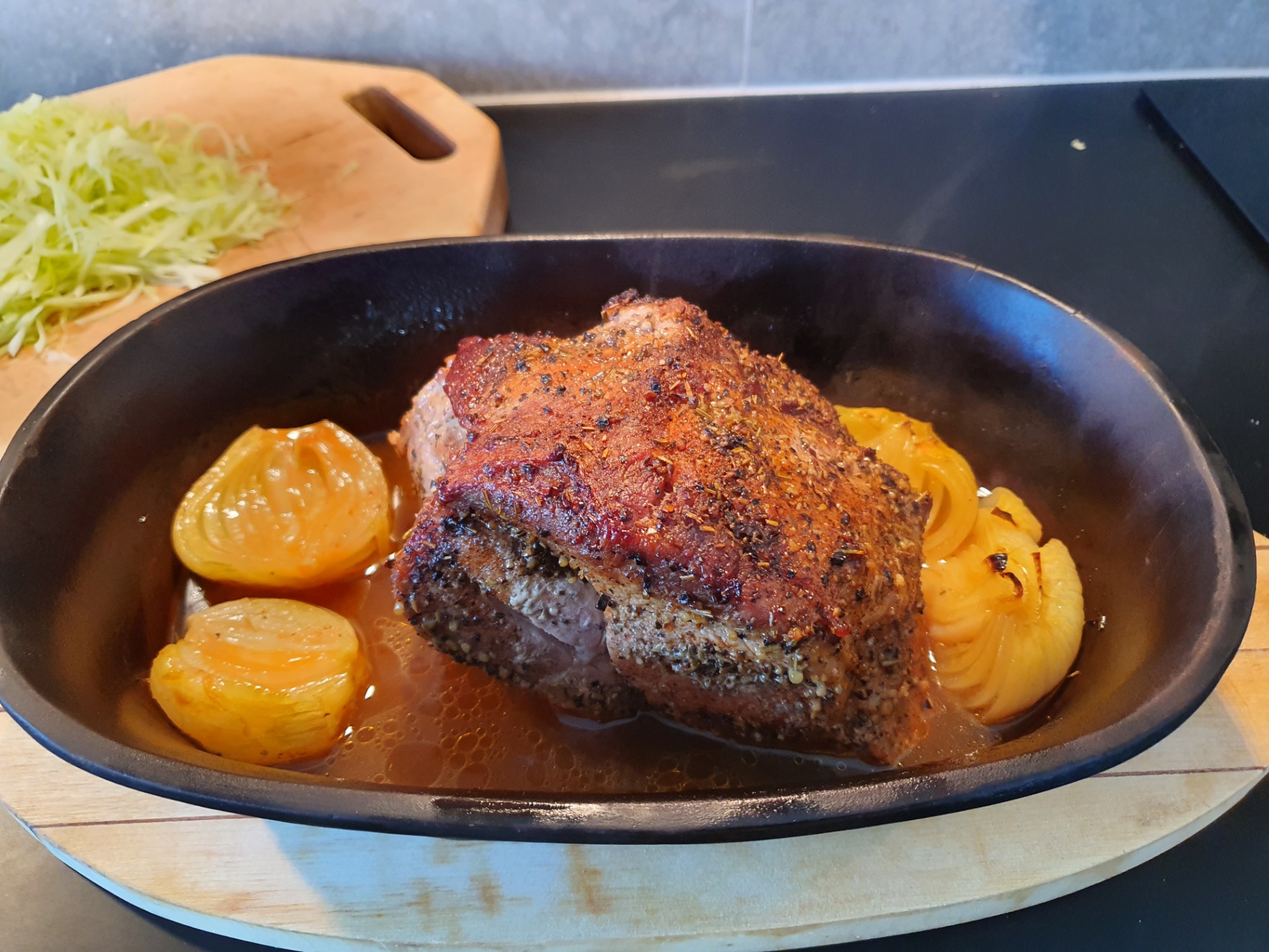 Pork tenderloin clay pot
